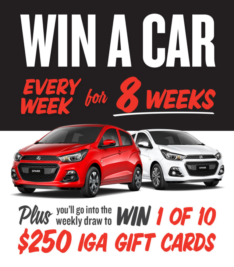 IGA Win a Car Competition - Mint Fresh IGA
