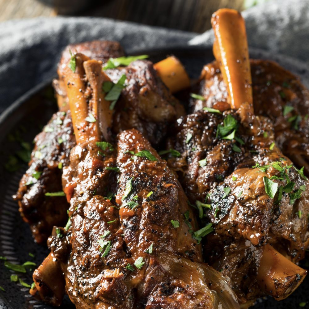 Slow-cooked Greek-style Lamb Shanks - Supamart IGA
