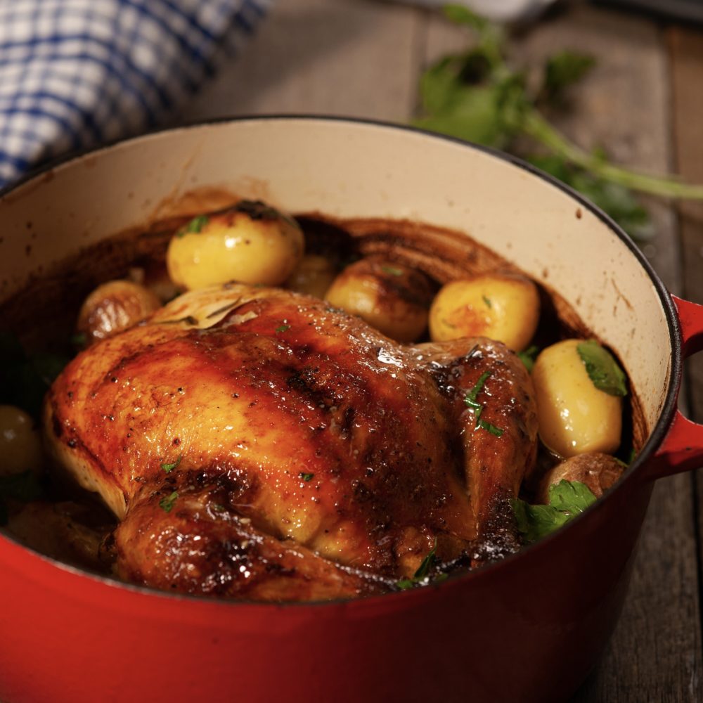 Creamy Lemon and Herb Pot Roasted Chicken - Supamart IGA