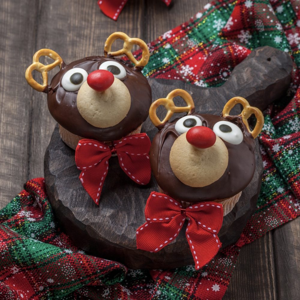 Rudolph cupcakes - Supamart IGA