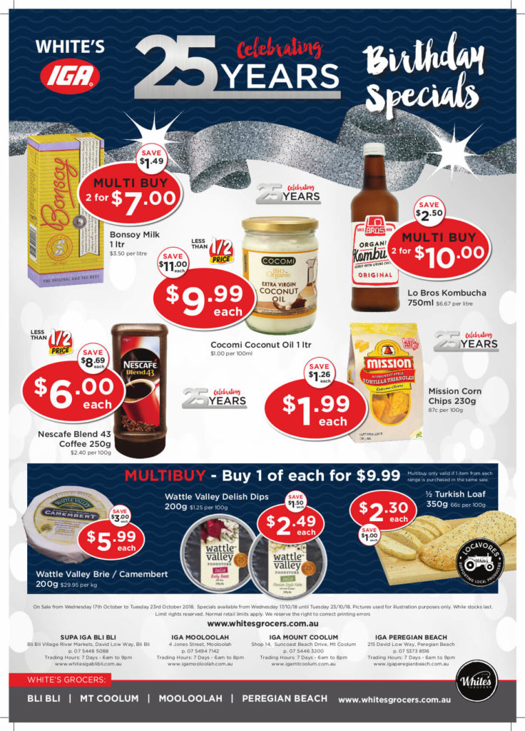 White's IGA_25 Year Celebration_back_PRINT - IGA Mooloolah